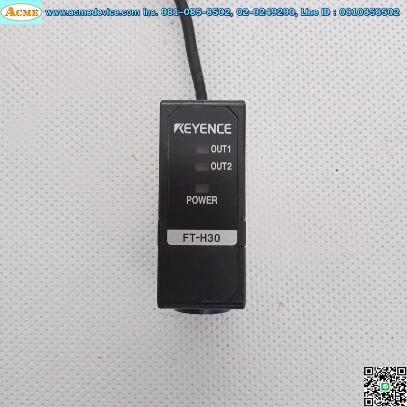 Infrared Keyence รุ่น FT-50A + FT-H30, NPN, 4 to 20 mA - แอคมี่ ดีไวซ์ มือสองราคาถูก,Inverter ...