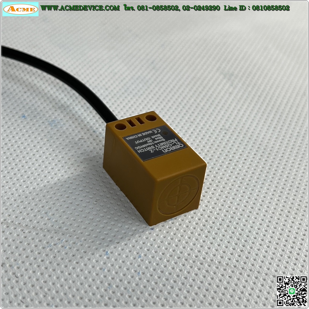 Proximity Omron รุ่น TL-Q5MC1-Z, Front 17x17, ระยะ 5mm, 3Wire, NPN, NO, Inductive - แอคมี่ ดีไว ...