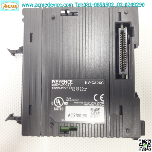 PLC Keyence รุ่น KV-C32XC, Input Module - แอคมี่ ดีไวซ์ มือสองราคาถูก,Inverter, PLC, Servo, DC ...
