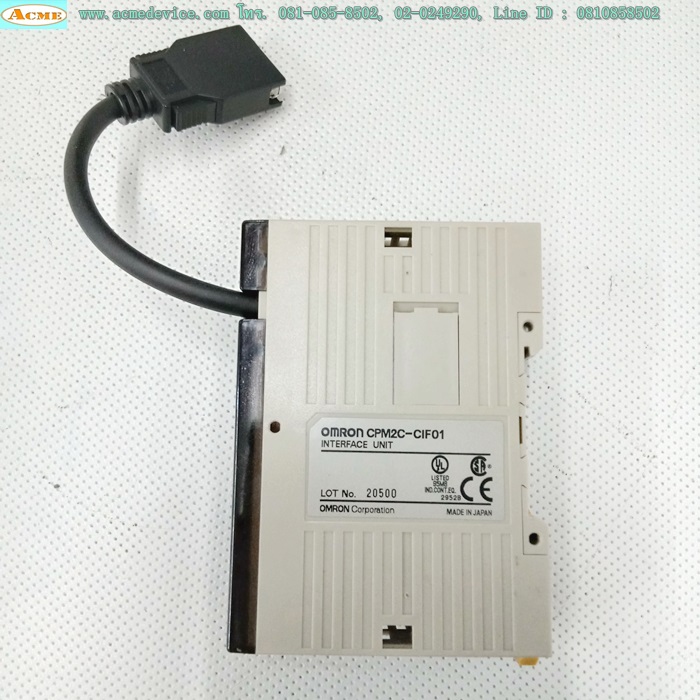 PLC Omron รุ่น CPM2C-CIF01-V1, Interface Unit - แอคมี่ ดีไวซ์ มือสองราคาถูก,Inverter, PLC, Servo ...