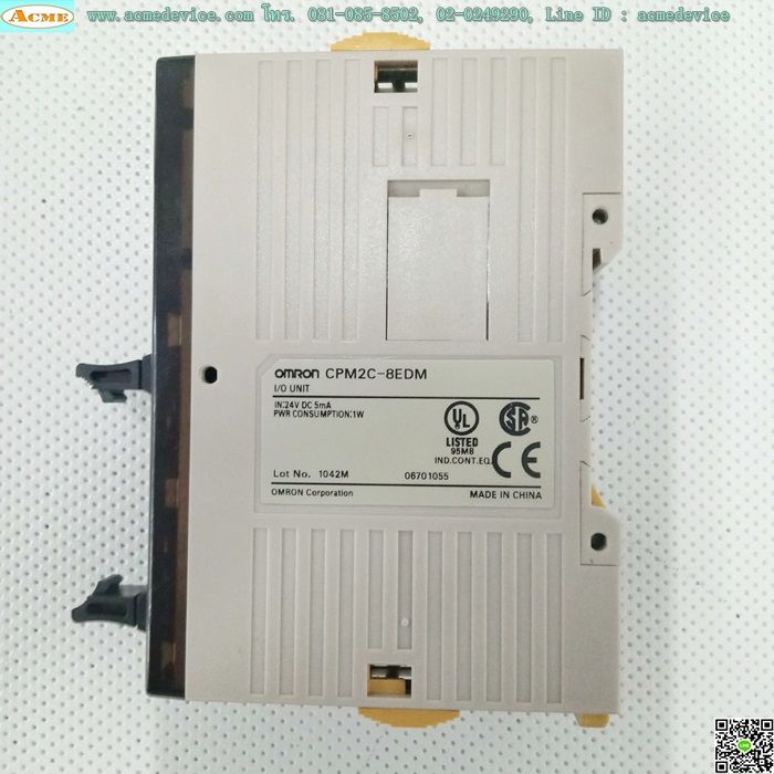 PLC Omron รุ่น CPM2C-8EDM Input points: 8, DC input - แอคมี่ ดีไวซ์ มือสองราคาถูก,Inverter, PLC ...