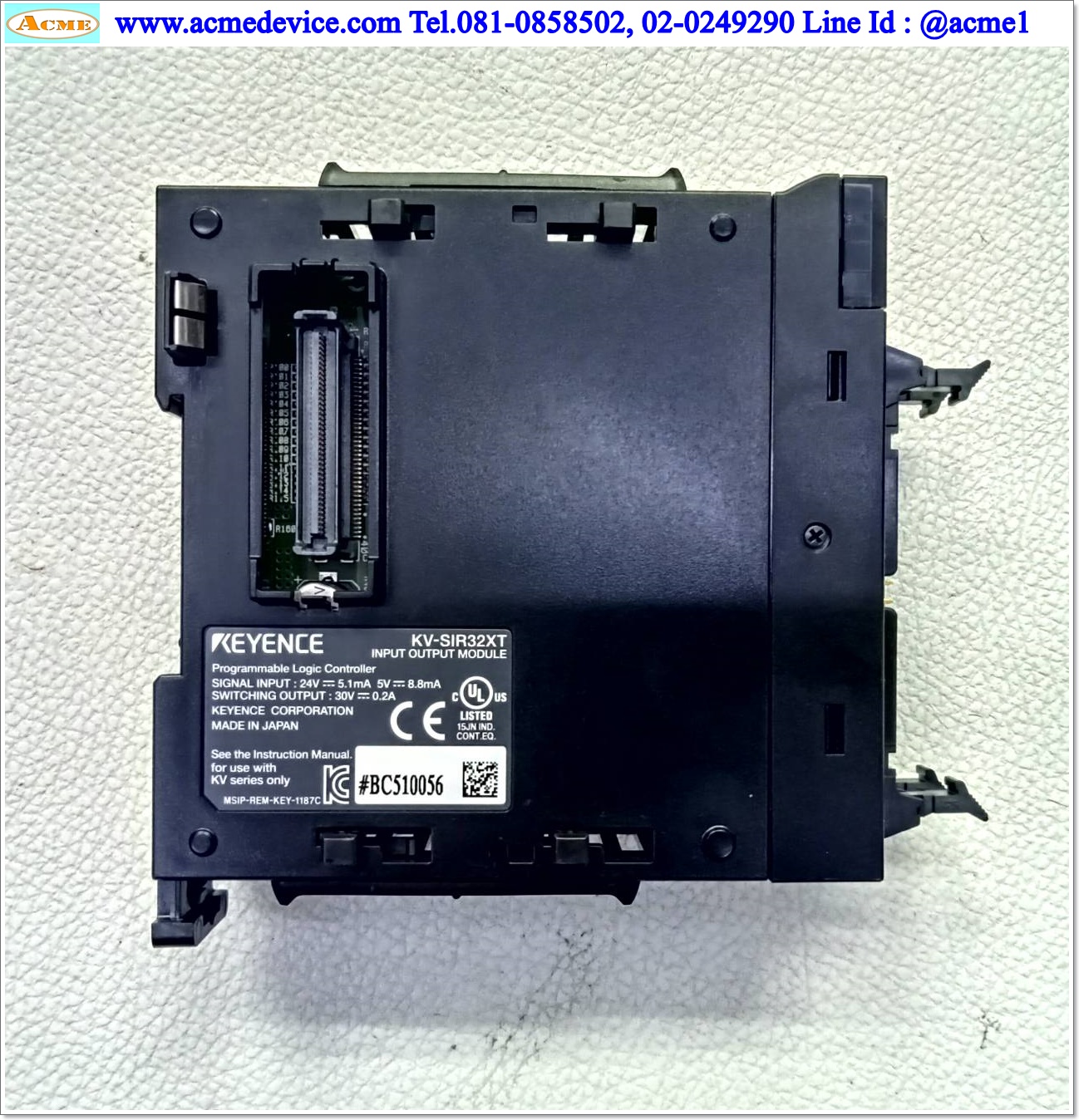 PLC Keyence รุ่น KV-SIR32XT, Input & Output Module - แอคมี่ ดีไวซ์ มือสองราคาถูก,Inverter, PLC ...