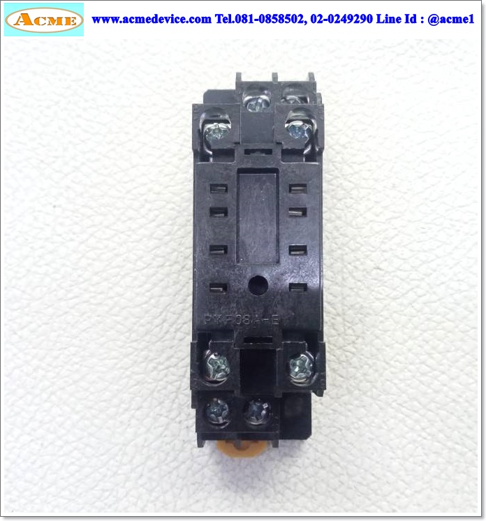 Socket รุ่น PYF08A-E, 8 Pin - แอคมี่ ดีไวซ์ มือสองราคาถูก,Inverter, PLC, Servo, DC Drive, AC ...