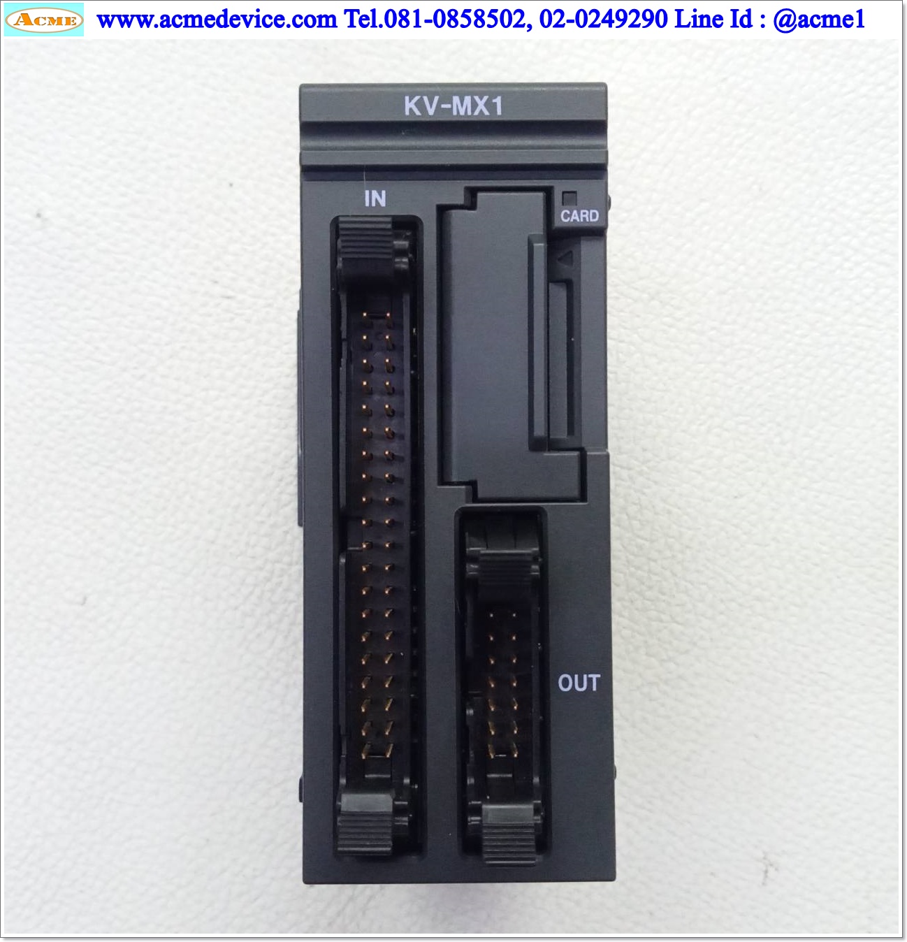 PLC Keyence รุ่น KV-MX1, Motion Expansion Module - แอคมี่ ดีไวซ์ มือสองราคาถูก,Inverter, PLC ...