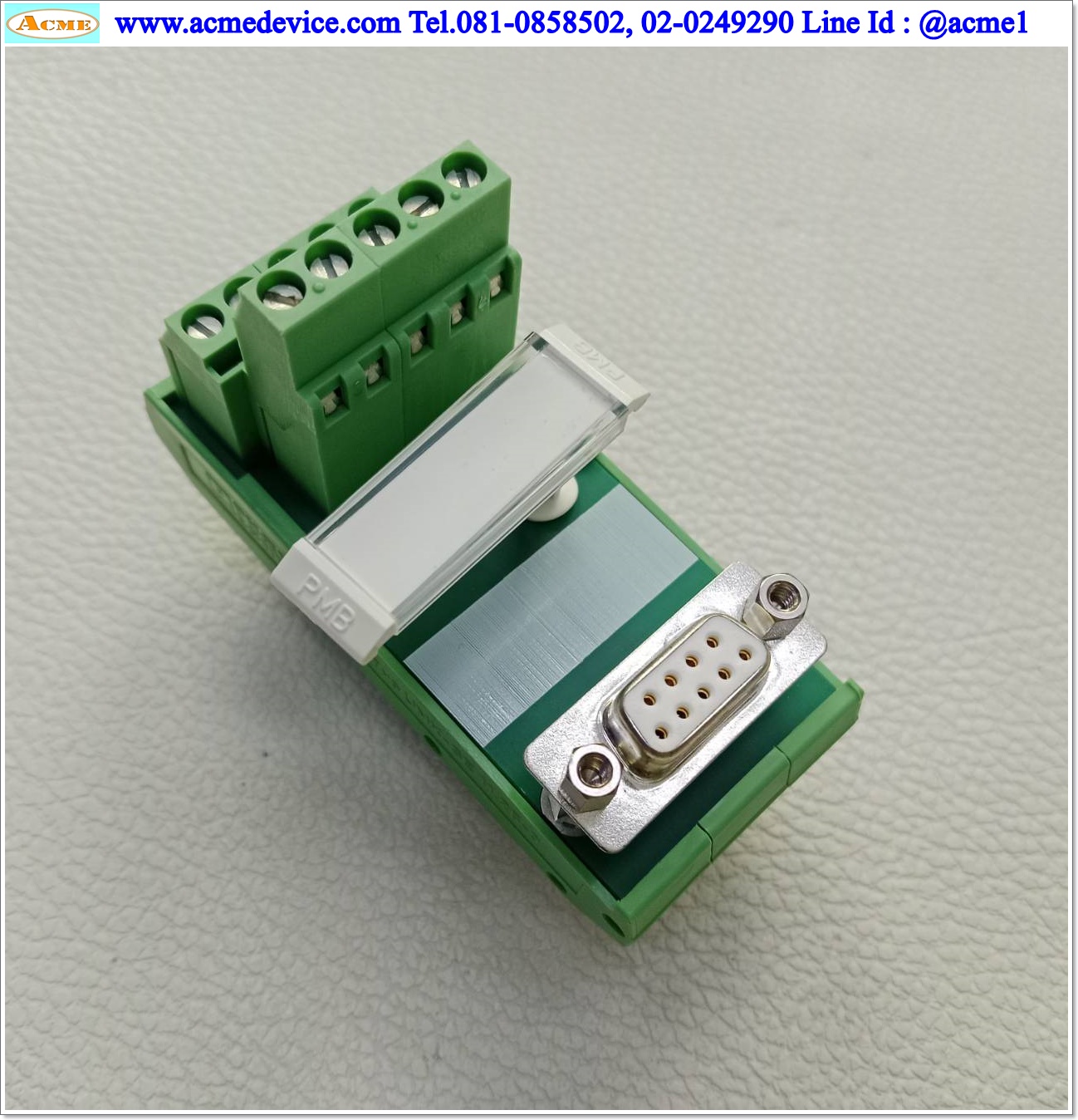 Terminal Block Phoenix Contact รุ่น FLKM-D 9 SUB/B, 2281186, 9 Pin - แอ ...