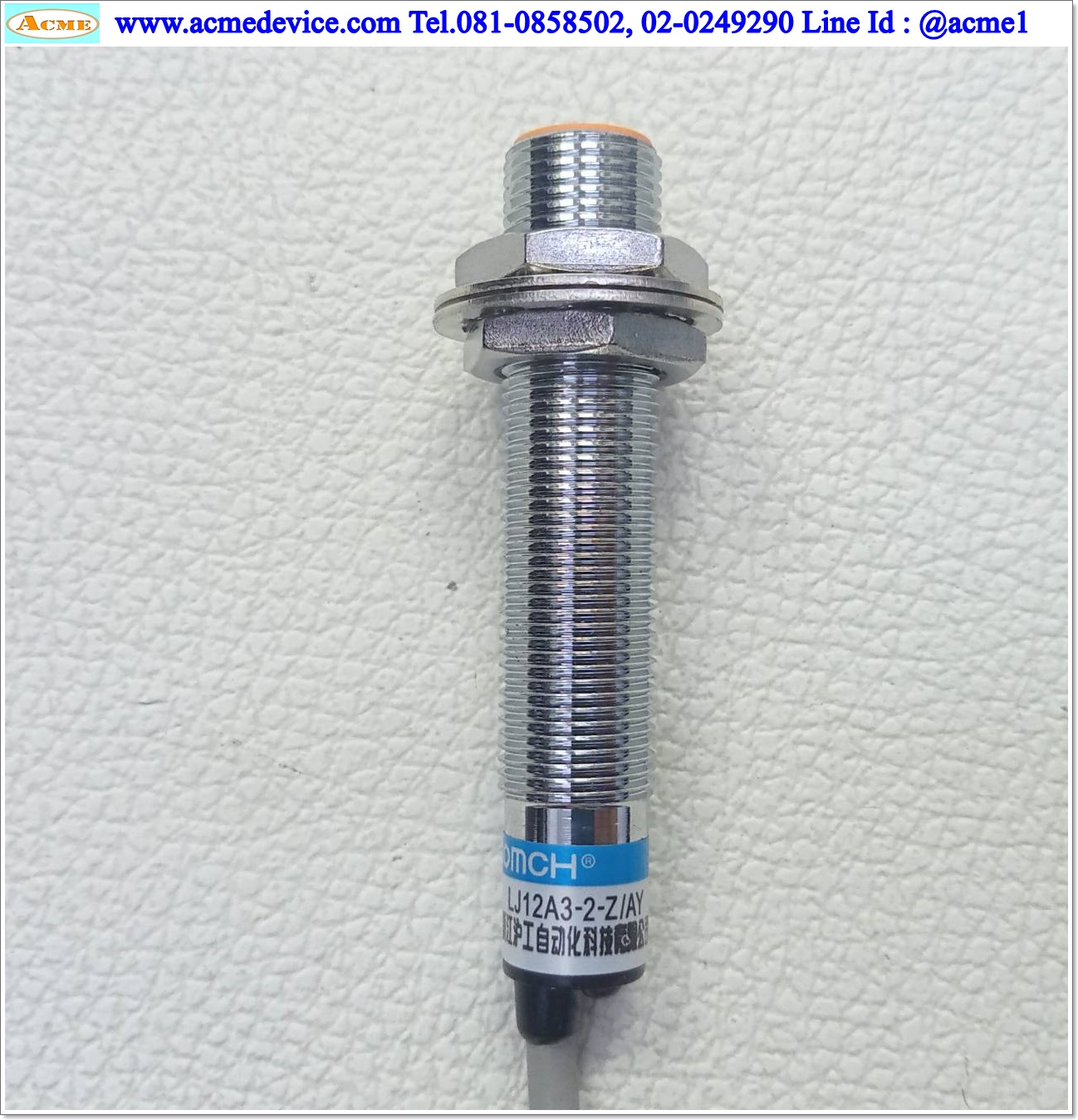 Proximity รุ่น LJ12A3-2-Z/AY, M12, ระยะ 2mm, 3wire, PNP, NC, Shielded, Inductive - แอคมี่ ดีไวซ์ ...