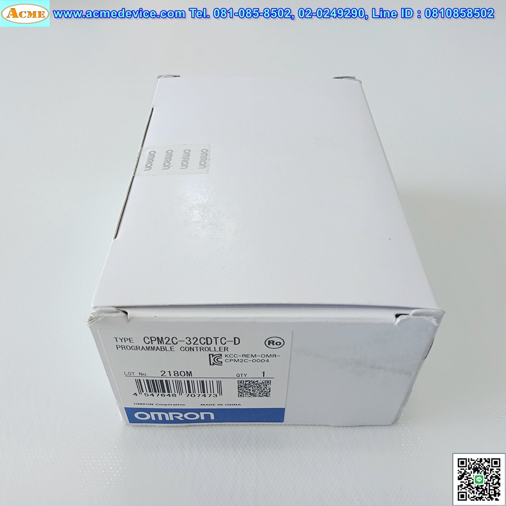 PLC Omron รุ่น CPM2C-32CDTC-D, CPU Unit - แอคมี่ ดีไวซ์ มือสองราคาถูก,Inverter, PLC, Servo, DC ...