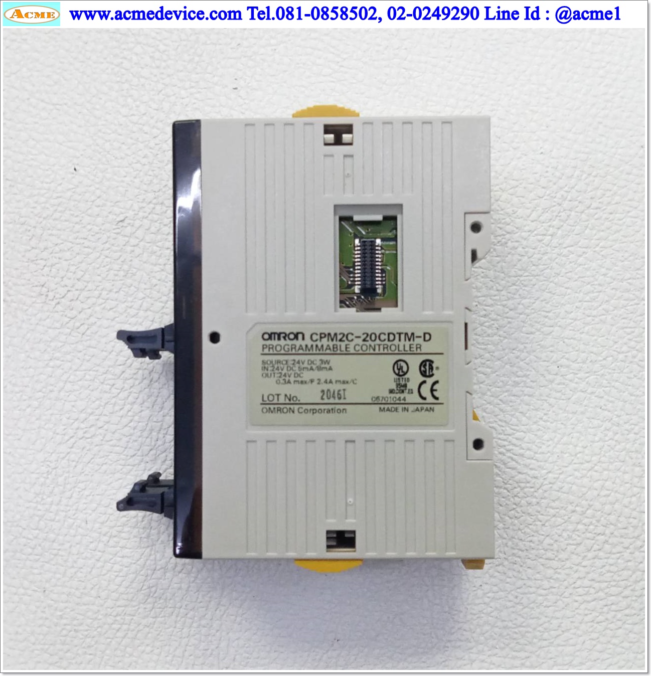 PLC Omron รุ่น CPM2C-20CDTM-D - แอคมี่ ดีไวซ์ มือสองราคาถูก,Inverter, PLC, Servo, DC Drive, AC ...