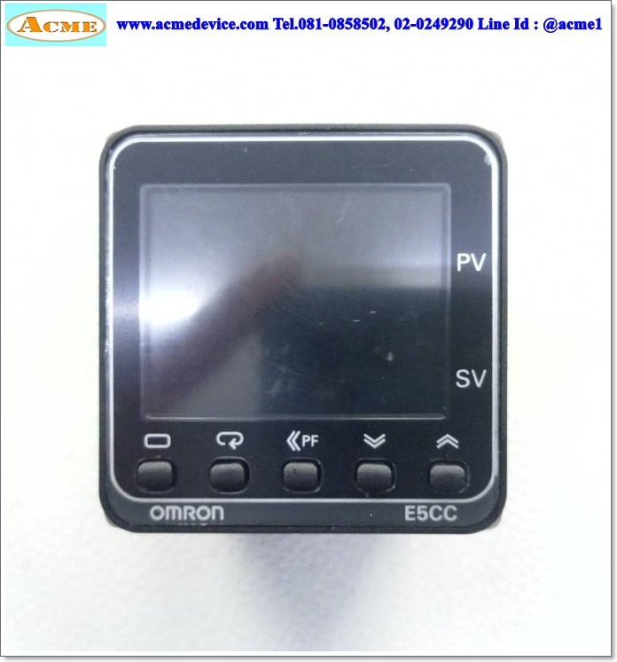 Temperature Controller Omron รุ่น E5CC-QX2ASM-800, Input TC, mA, Output ...