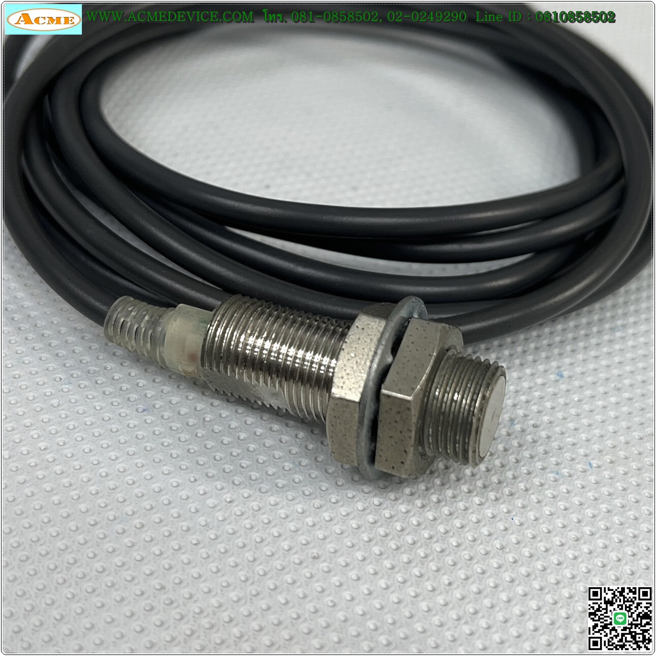 Proximity Omron รุ่น E2E-X3D1-N, M12, ระยะ 3mm, 2wire, NO, Shielded, Inductive - แอคมี่ ดีไวซ์ ...